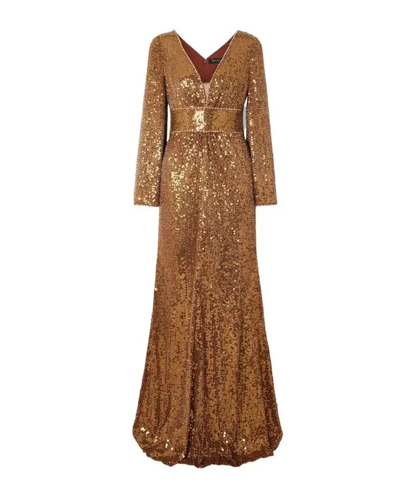 Jenny Packham Sequined Gown - No