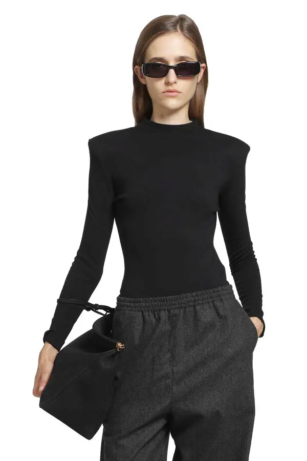 JIL SANDER Wool Bodysuit