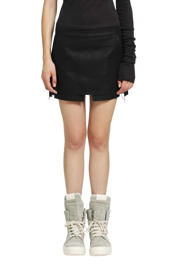 Rick Owens Tower Fog Cut Off Mini - Black