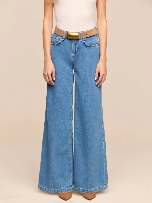 L'Agence Petite Quincy Wide-leg Jean