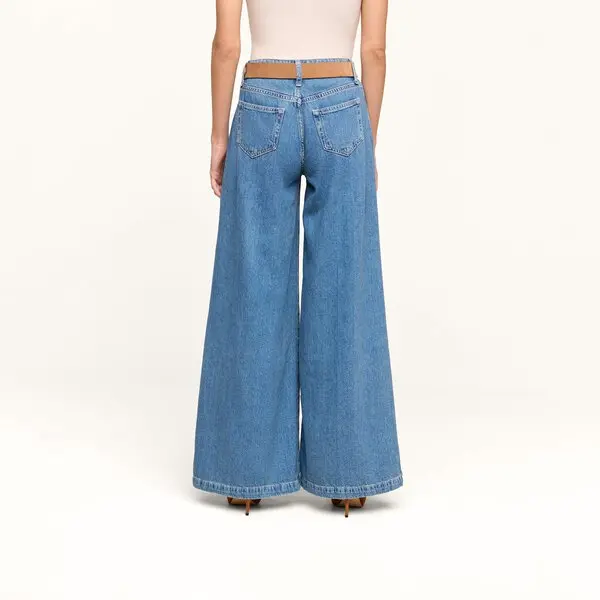 L'Agence Petite Quincy Wide-leg Jean