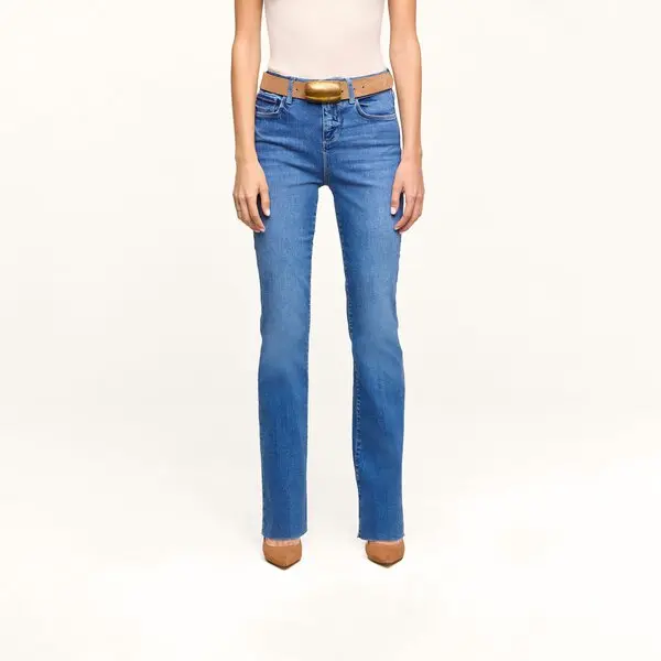 L'Agence Petite Ruth Straight-leg Jean