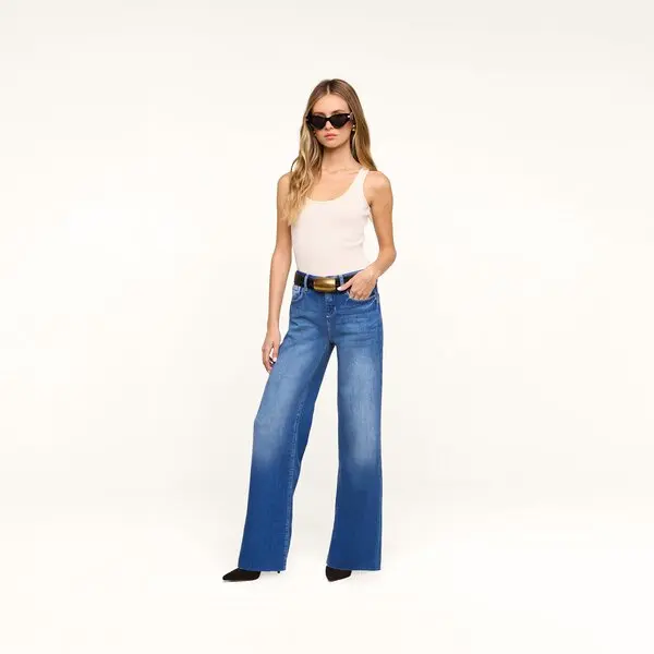 L'Agence Petite Scottie Wide-leg Jean