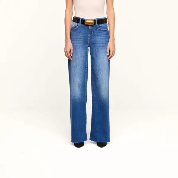 L'Agence Petite Scottie Wide-leg Jean