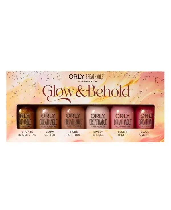 ORLY 6-piece Breathable Glow And Behold Collection Set