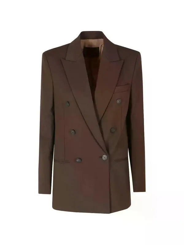 DONDUP Double-breasted Peak-lapel Blazer