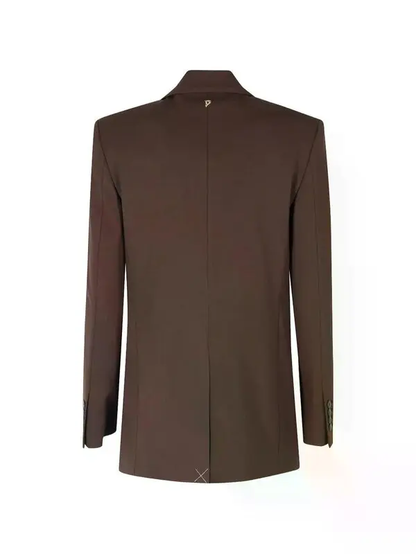 DONDUP Double-breasted Peak-lapel Blazer