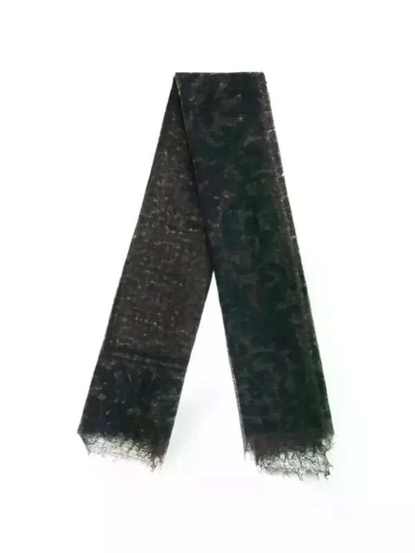 MIRROR IN THE SKY Souffle Square-print Scarf - Brown