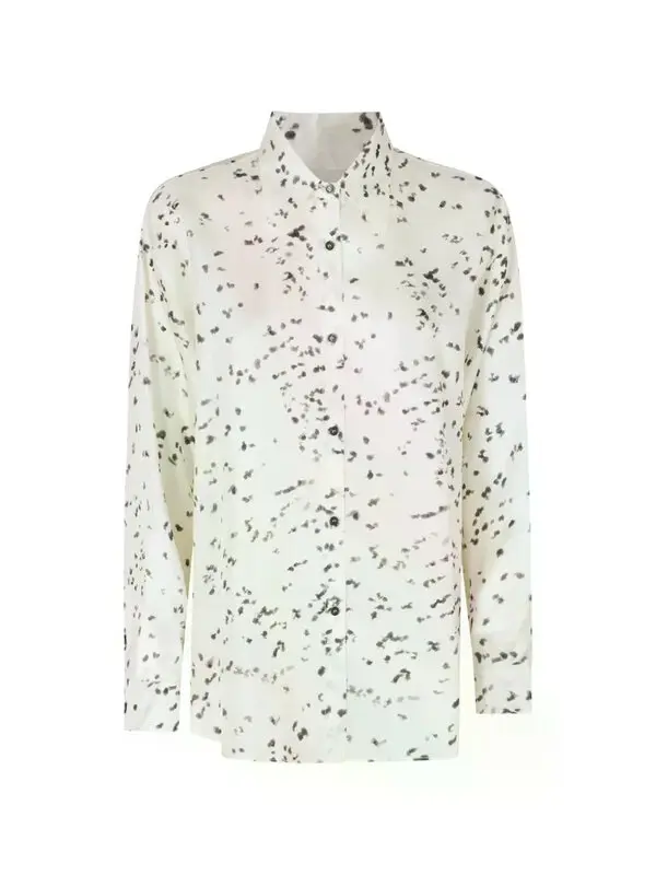 ALYSI Abstract Print Long Sleeve Shirt