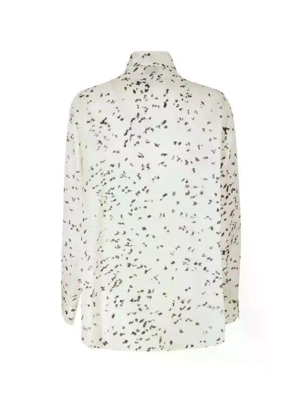 ALYSI Abstract Print Long Sleeve Shirt