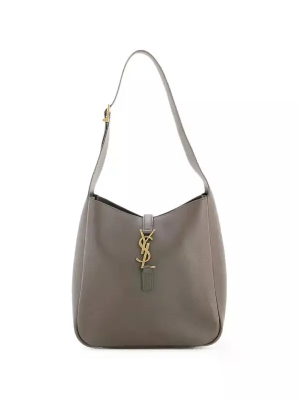 Saint Laurent Le 5 A 7 Supple Leather Small Hobo Bag - Green