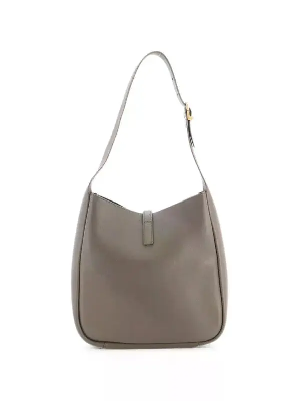 Saint Laurent Le 5 A 7 Supple Leather Small Hobo Bag - Green