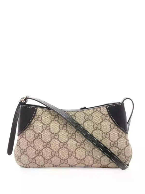 Gucci 2010s Small Gg Emblem Shoulder Bag