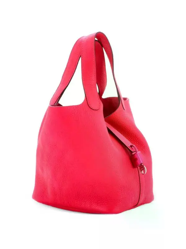 Hermès Clemence Pm Bucket Bag - Pink