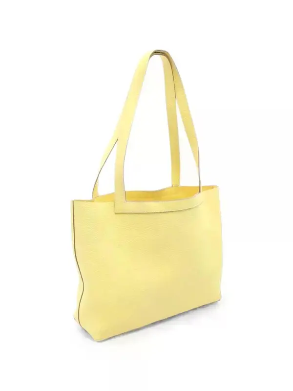 Hermès 2022 Clemence Tote Bag - Yellow