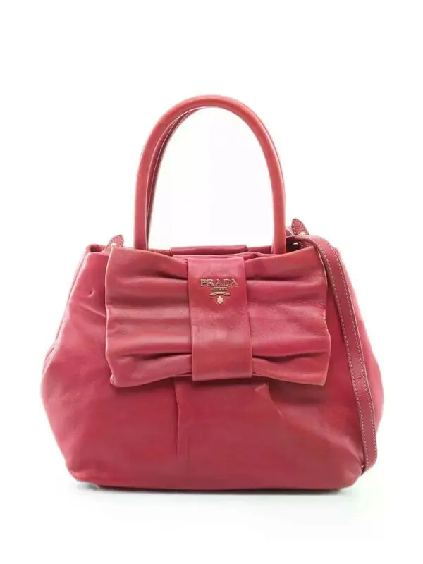 Prada 2000s Nappa Fiocco Handbag
