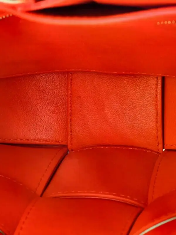 Bottega Veneta Cassette Maxi Intrecciato Tie Dye Plisse Leather Crossbody Bag