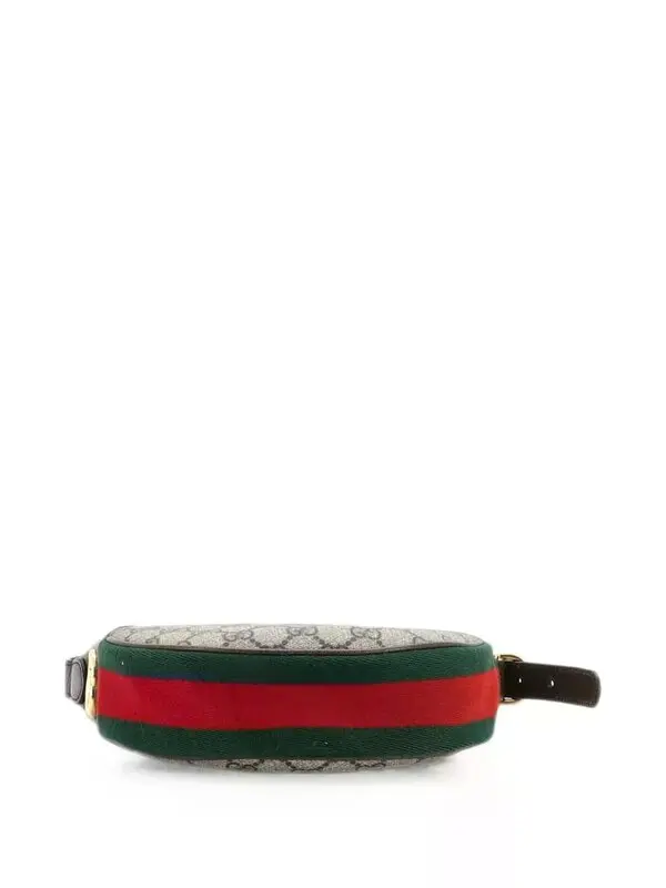 Gucci Ophidia Gg Coated Canvas Mini Hobo Bag