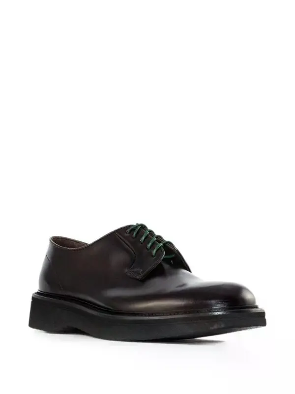GREEN GEORGE Leather Derby Shoes
