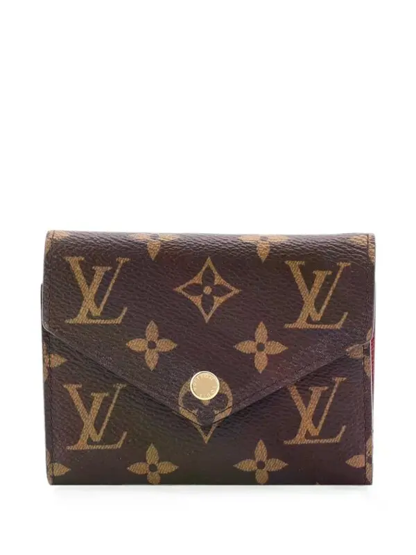 LOUIS VUITTON Victorine Wallet Monogram Canvas Small Wallets