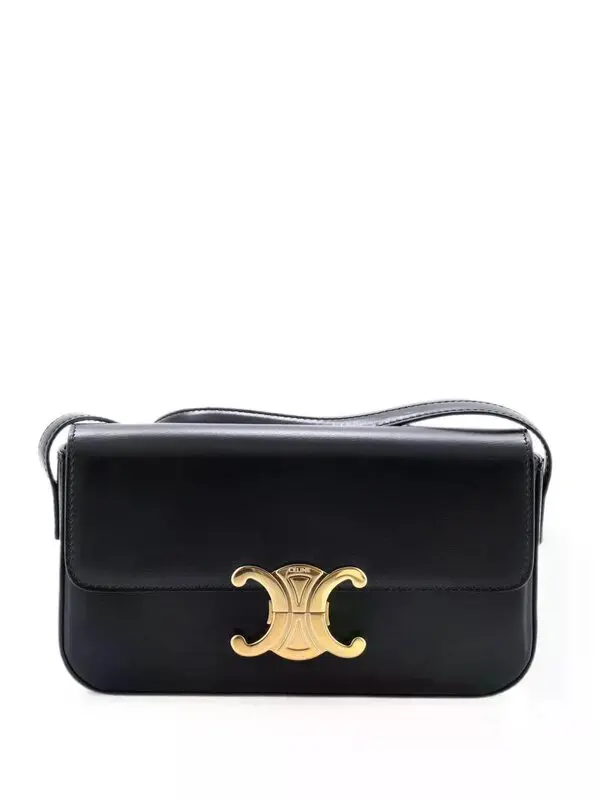 Celine Triomphe East-west Smooth Calfskin Shoulder Bag