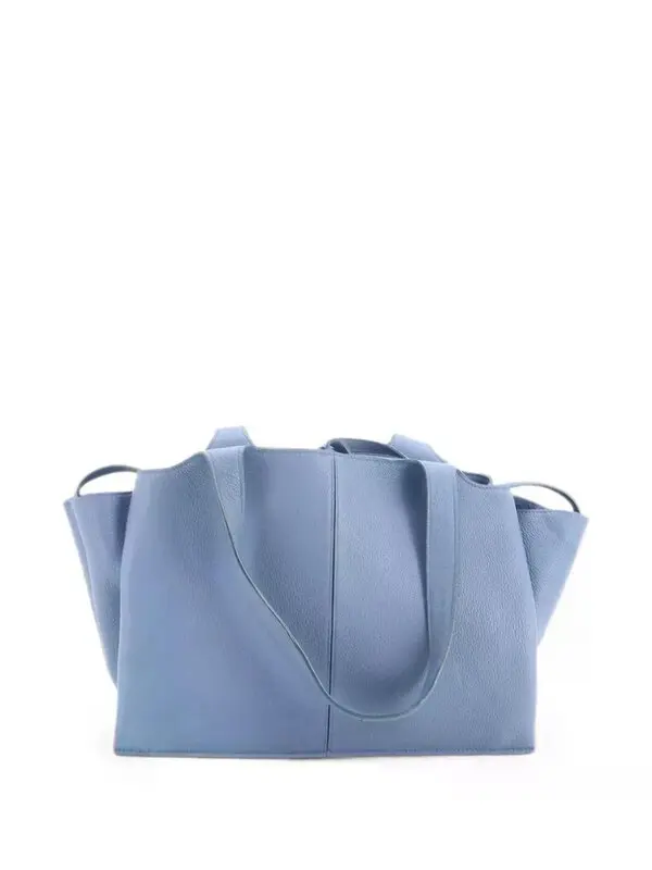 Celine Tri-fold Grained Calfskin Small Shoulder Bag