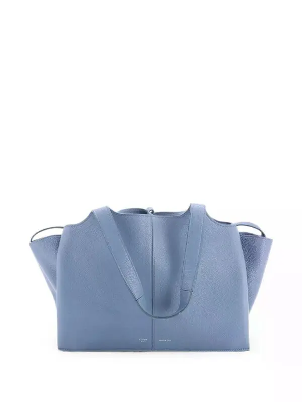 Celine Tri-fold Grained Calfskin Small Shoulder Bag