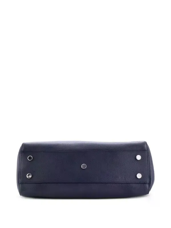 Saint Laurent Rive Gauche Leather Medium Tote Bag