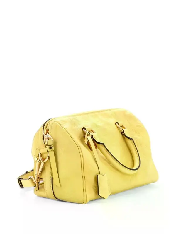 LOUIS VUITTON Speedy Bandouliere Monogram Empreinte Leather 25 Shoulder Bag