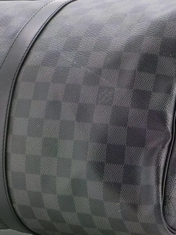 LOUIS VUITTON Keepall Bandouliere Damier Graphite 45 Travel Bag