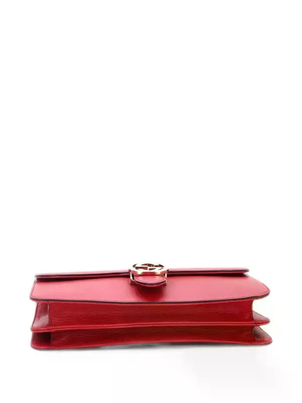 Gucci Interlocking Leather Medium Shoulder Bag