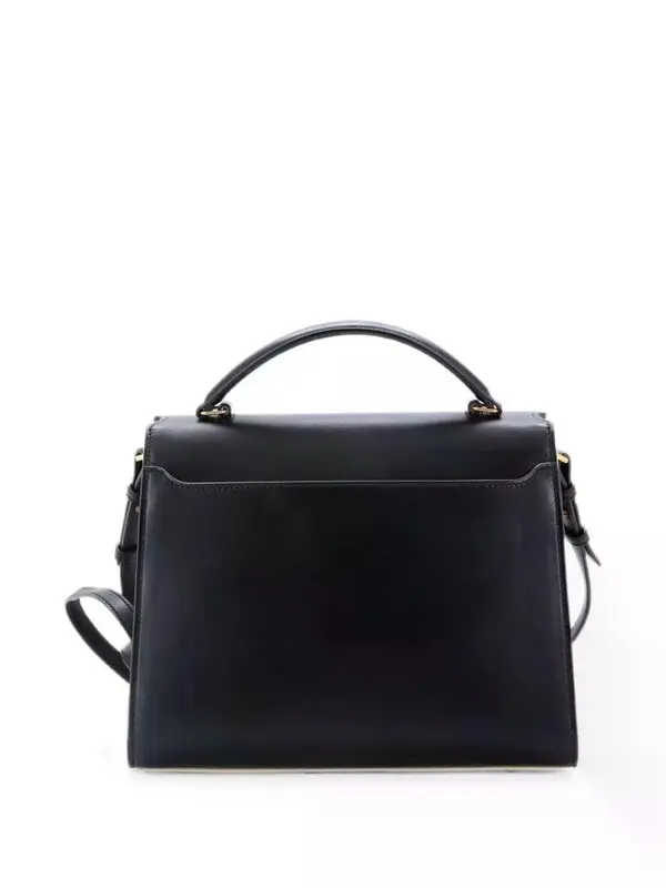 Saint Laurent Cassandra Top Handle Bag Leather Medium Satchel
