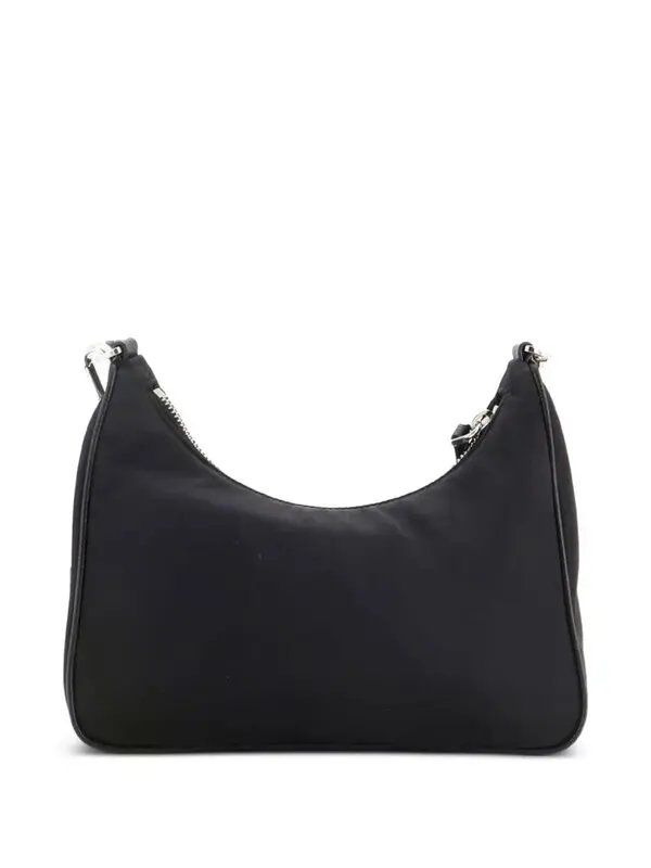 Prada Re-edition 2005 Shoulder Bag Tessuto Small Crossbody Bag - Black