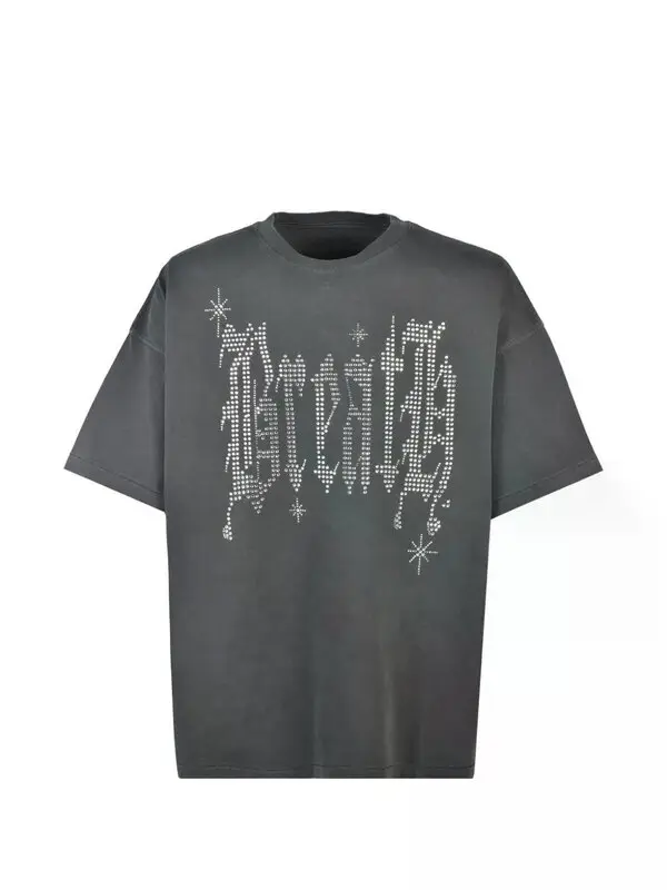 BREATH Rhinestone-embellished T-shirt
