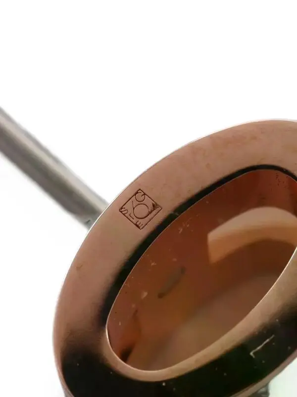Hermès Rose Gold-tone Enamel Pop H Earrings