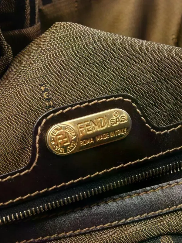 Fendi 2010s Zucca Tote Bag - Brown