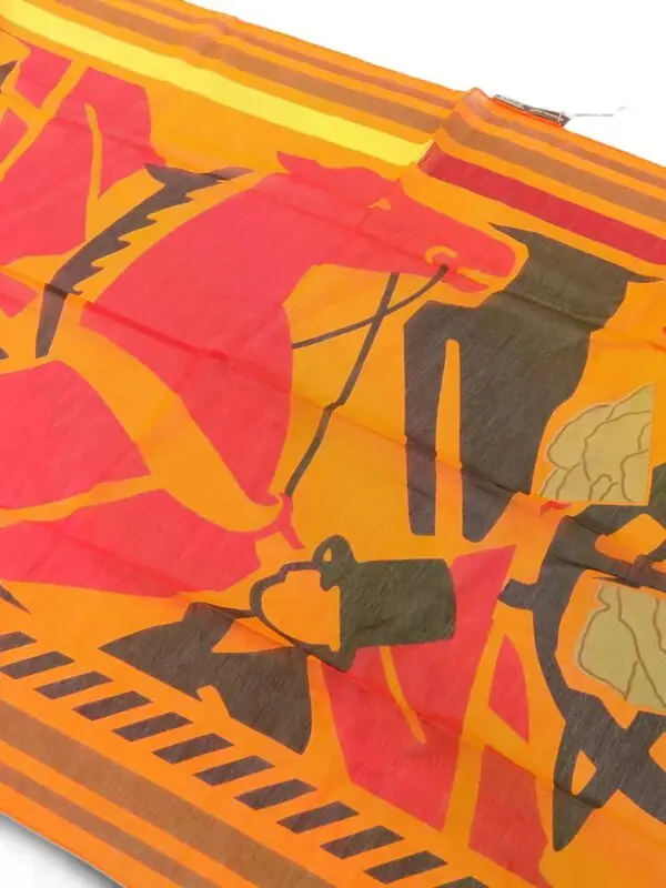 Hermès 2010s Puzzle Scarf