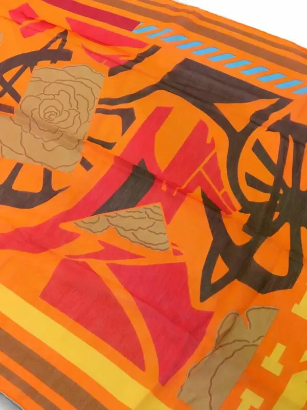 Hermès 2010s Puzzle Scarf