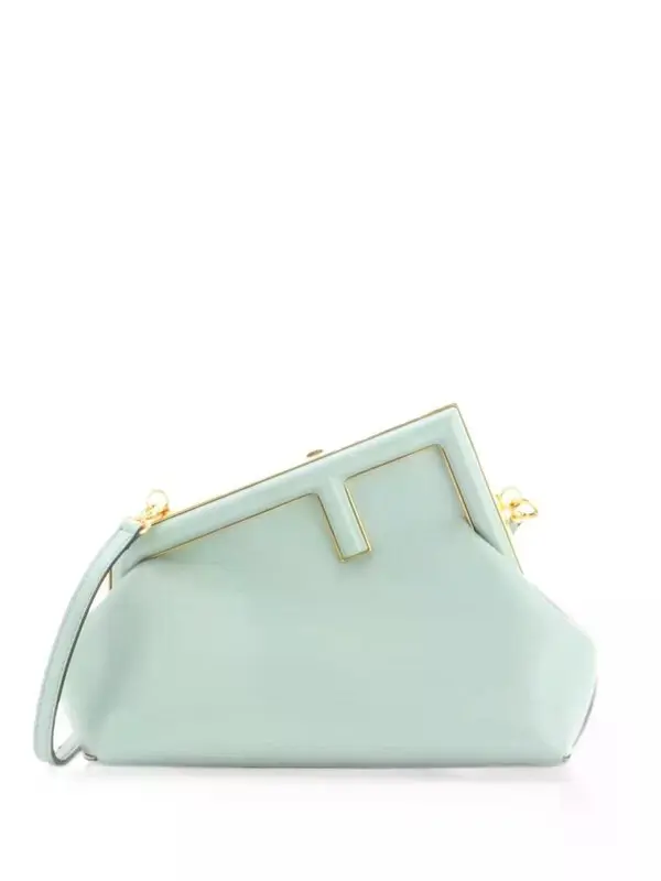 Fendi First Bag Leather Small Clutch Bag