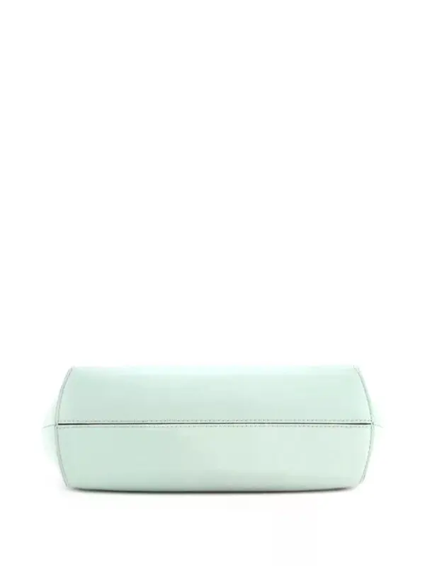 Fendi First Bag Leather Small Clutch Bag - Green
