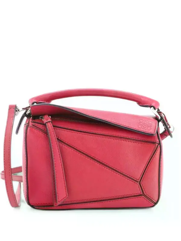 Loewe Puzzle Bag Leather Mini Crossbody Bag