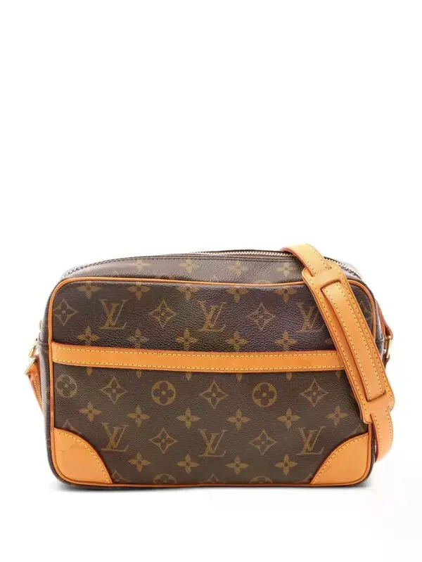LOUIS VUITTON 2005 27 Trocadero Monogram Shoulder Bag - Brown