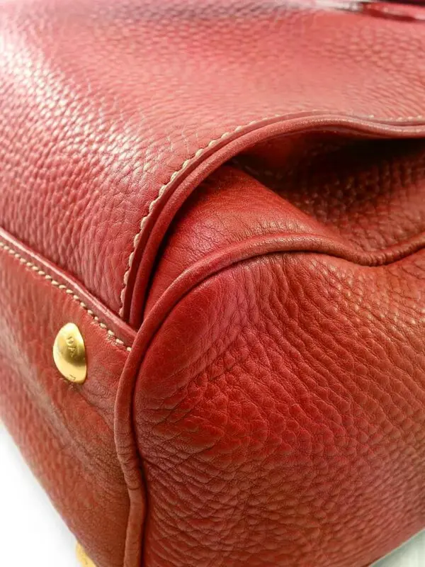 Prada 2010s Mini Logo-plaque Tote Bag