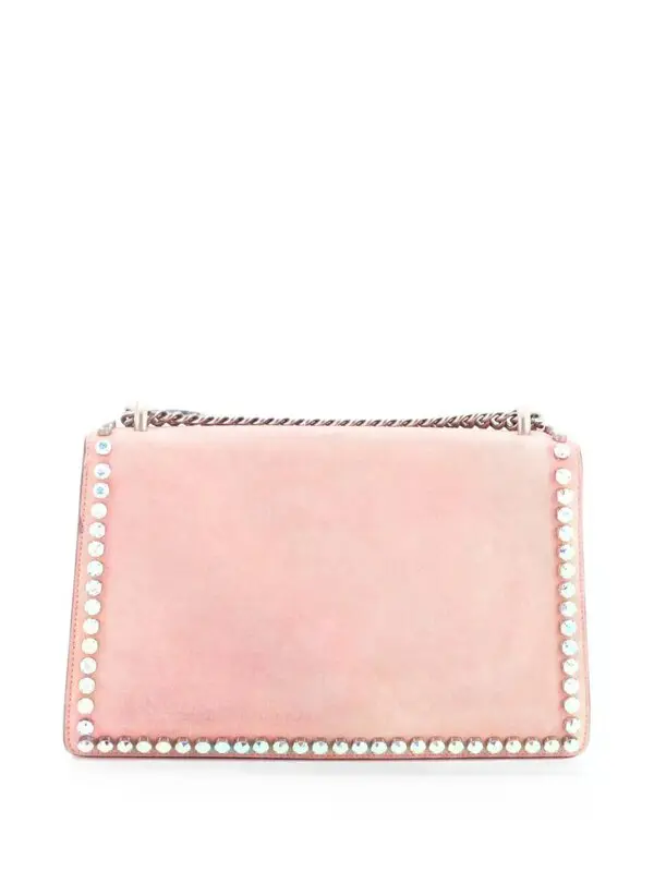 Gucci Dionysus Bag Crystal Embellished Suede Small Shoulder Bag