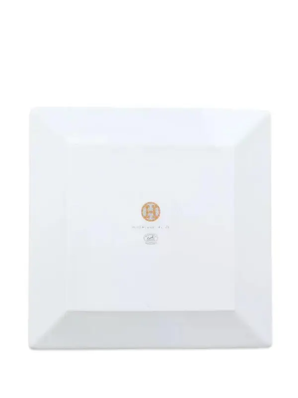 Hermès Mosaique Au 24 Porcelain Square Plate