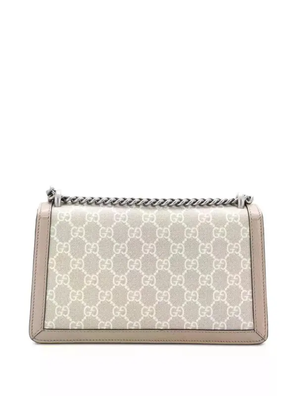 Gucci Dionysus Gg Coated Canvas Leather Small Shoulder Bag - Neutrals