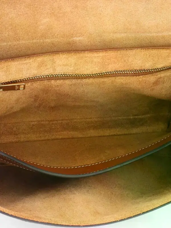 Celine Soft 16 Bag Smooth Calfskin Shoulder Bag - Brown