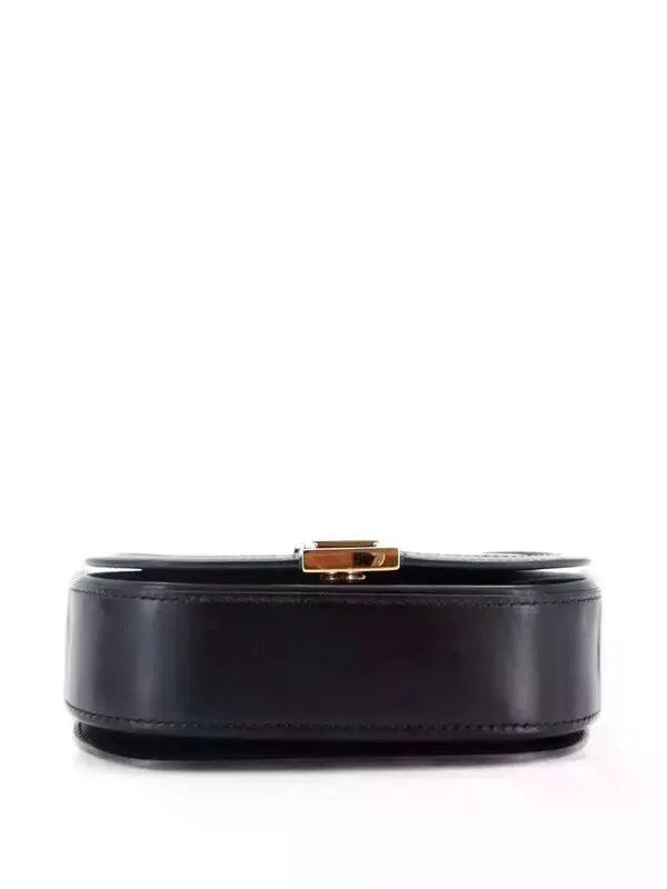 Versace Greca Goddess Leather Small Shoulder Bag