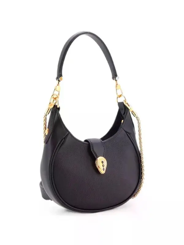 BVLGARI Serpenti Ellipse Crossbody Bag In Leather