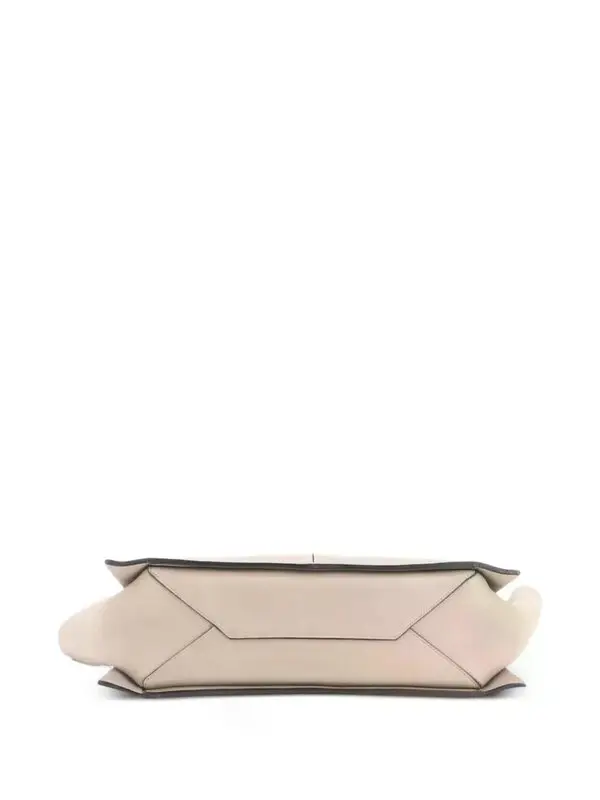 Celine Tri-fold Smooth Calfskin Medium Shoulder Bag - Grey